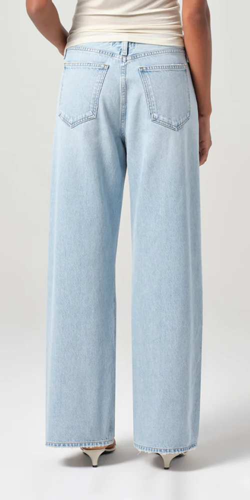 AGOLDE Lex No Waistband Jeans Reach | Maison Rogue