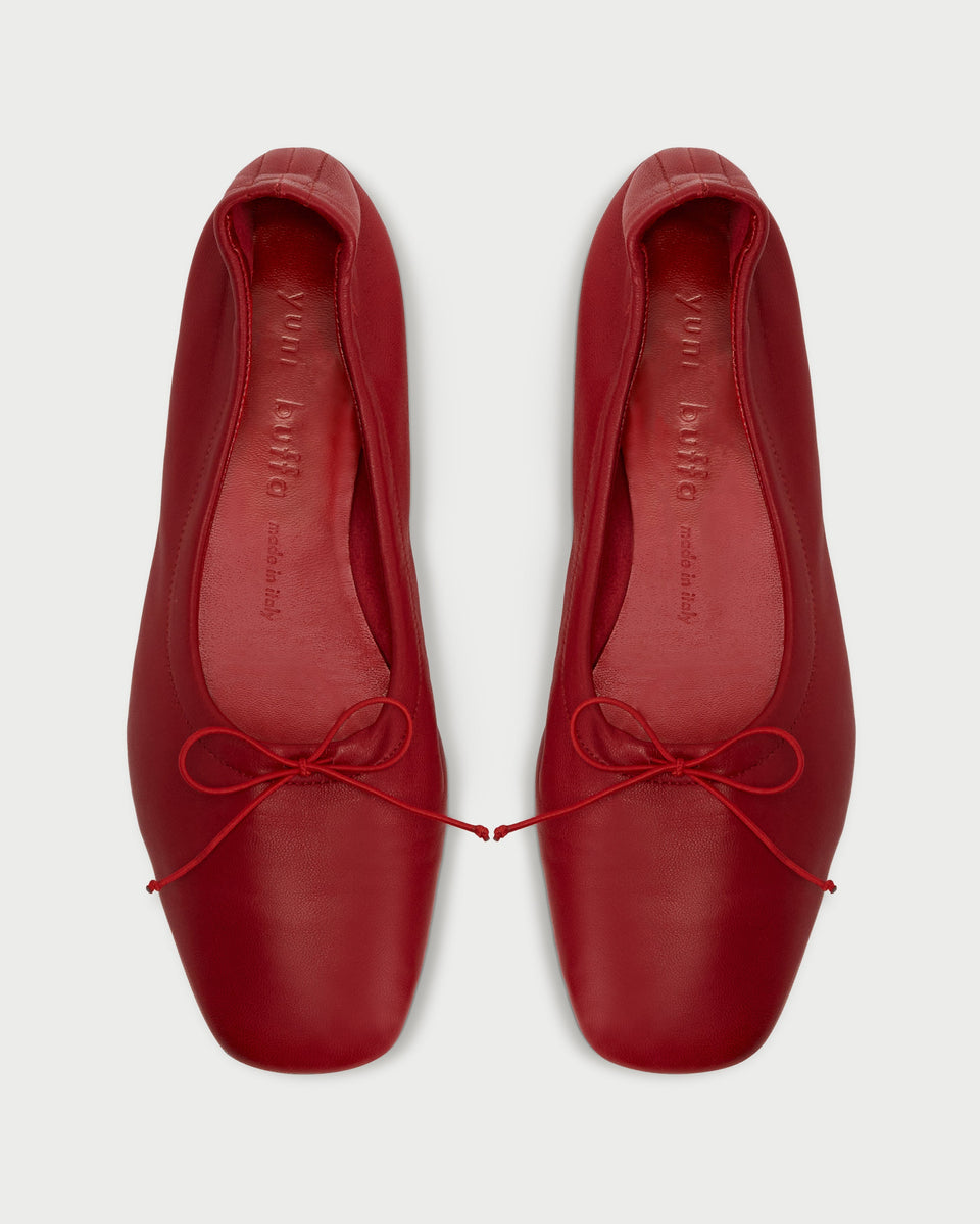 YUNI BUFFA Pia Ballerina Cherry | Maison Rogue