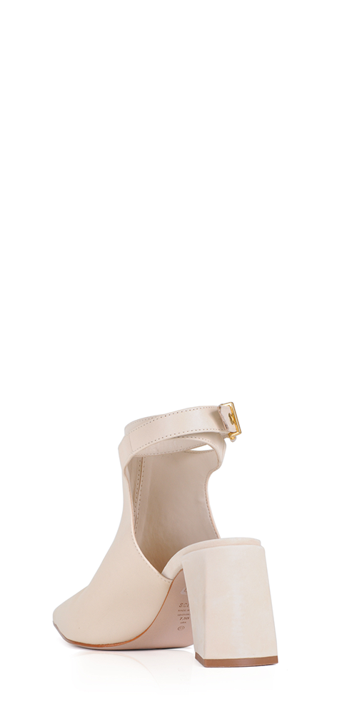 Schutz Kala Leather Cutout Heels | Maison Rogue