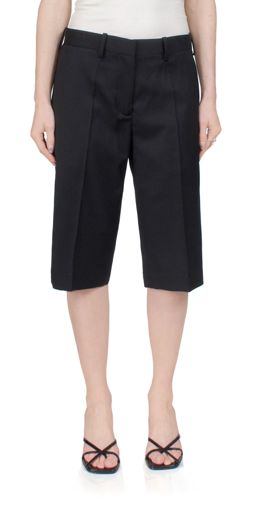 Helmut Lang Virgin Wool Car Short | Maison Rogue