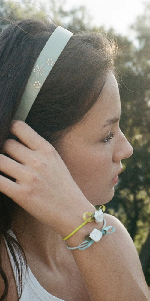 Emi Jay Ponytail Holder Set Baby Rosette | Maison Rogue