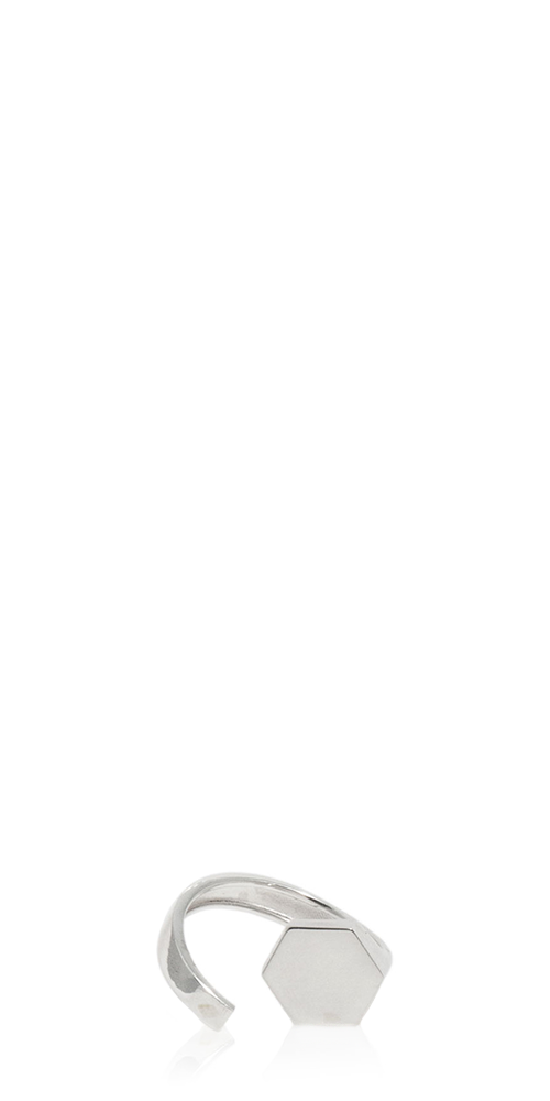 Loren Stewart Hexagon Signet Ring | Maison Rogue