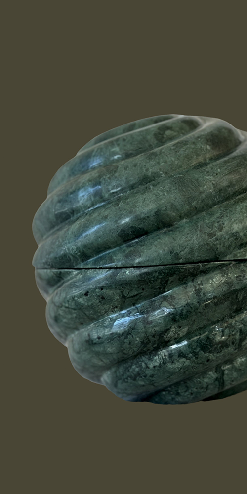 ANASTASIO HOME Swell Box in Emerald | Maison Rogue