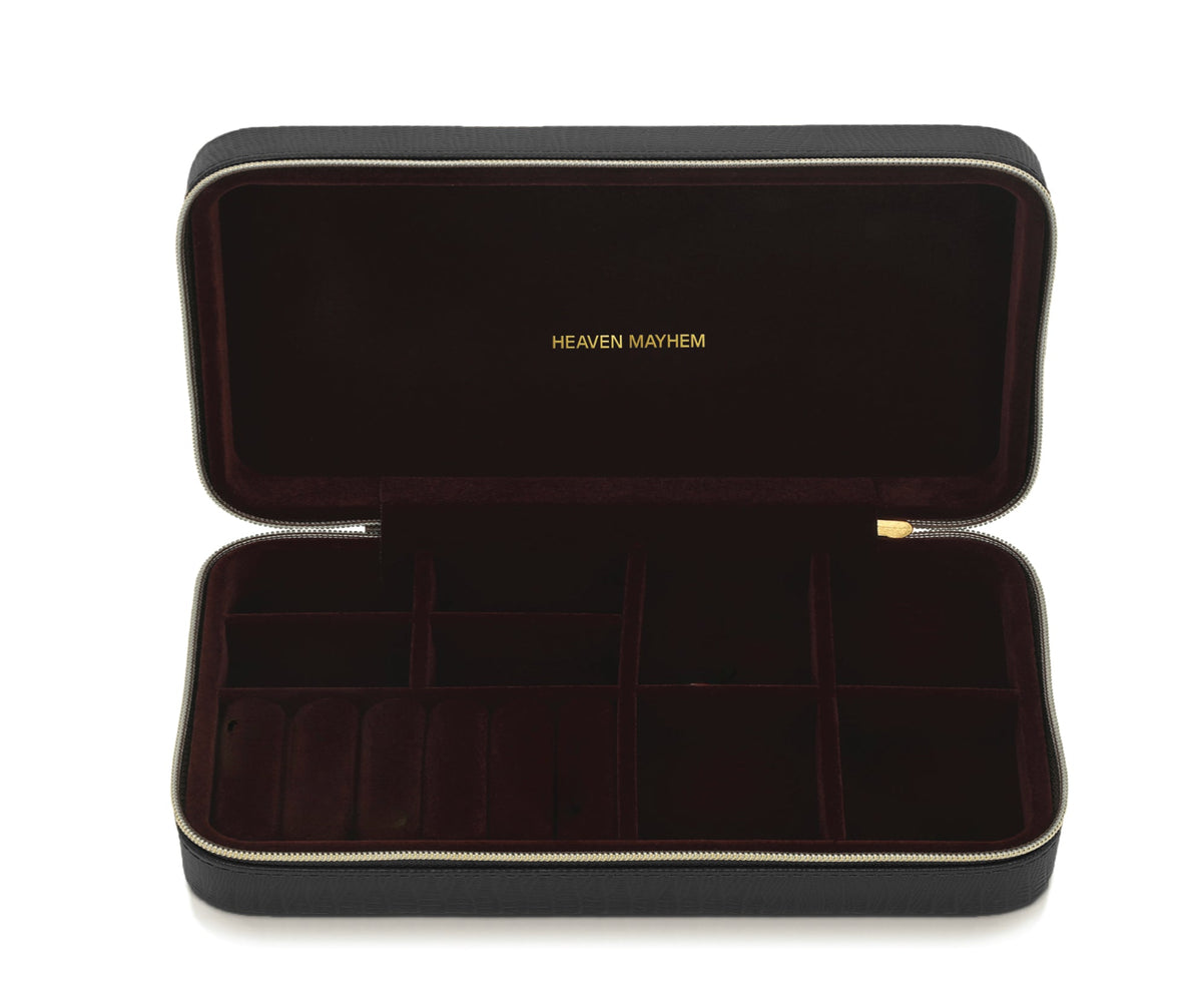 HEAVEN MAYHEM Jewelry Travel Case | Maison Rogue